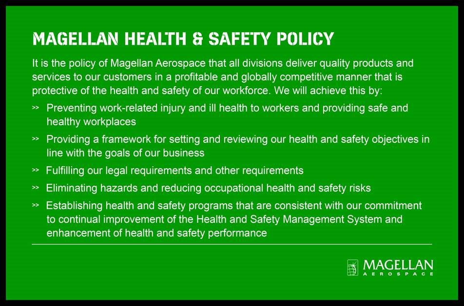 Social Responsibility - Magellan Aerospace